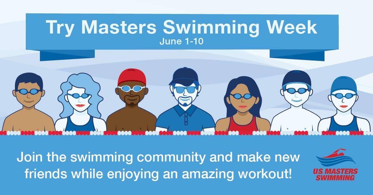 Try Masters Swimming Week- June 1-10 – Baylor Swim & Dive Club