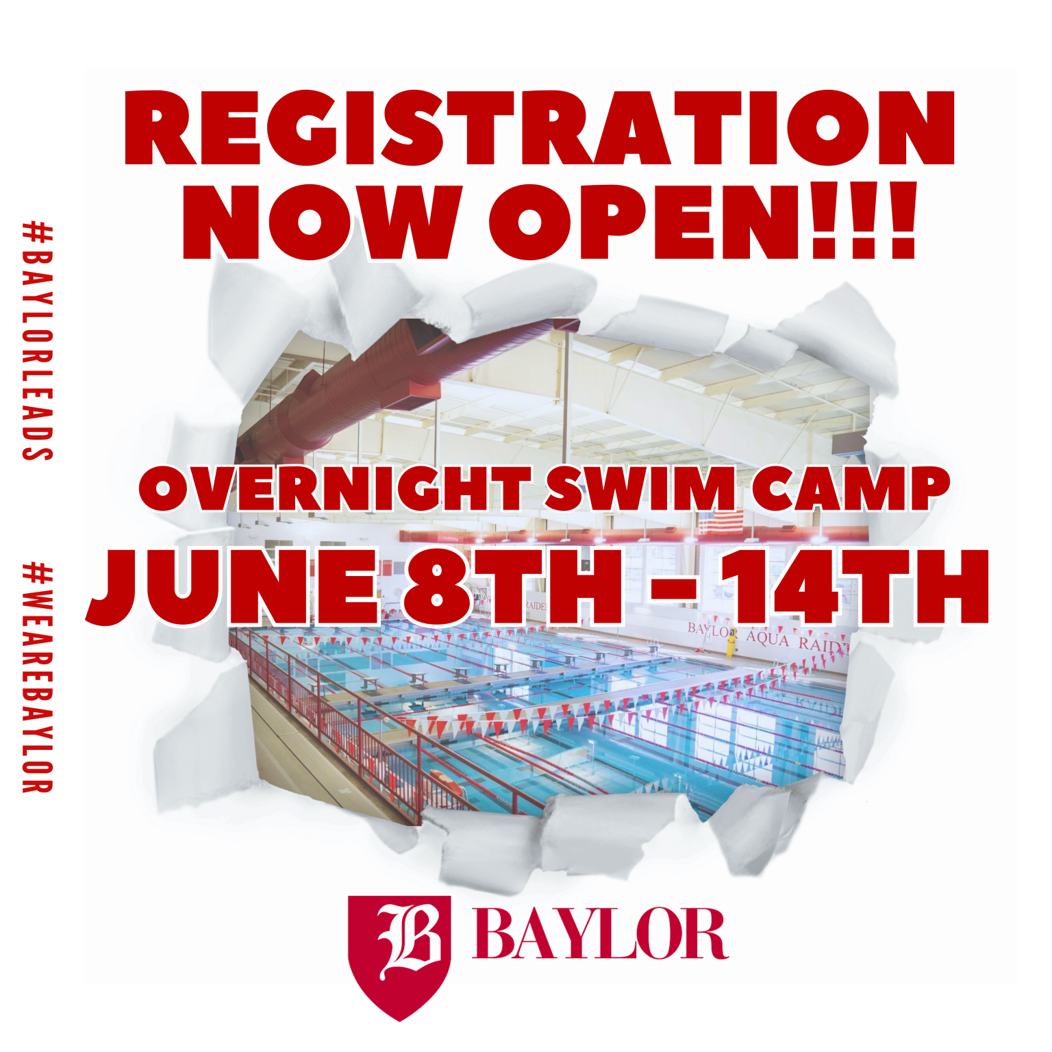 Swim Camp 2025 – Baylor Swim & Dive Club